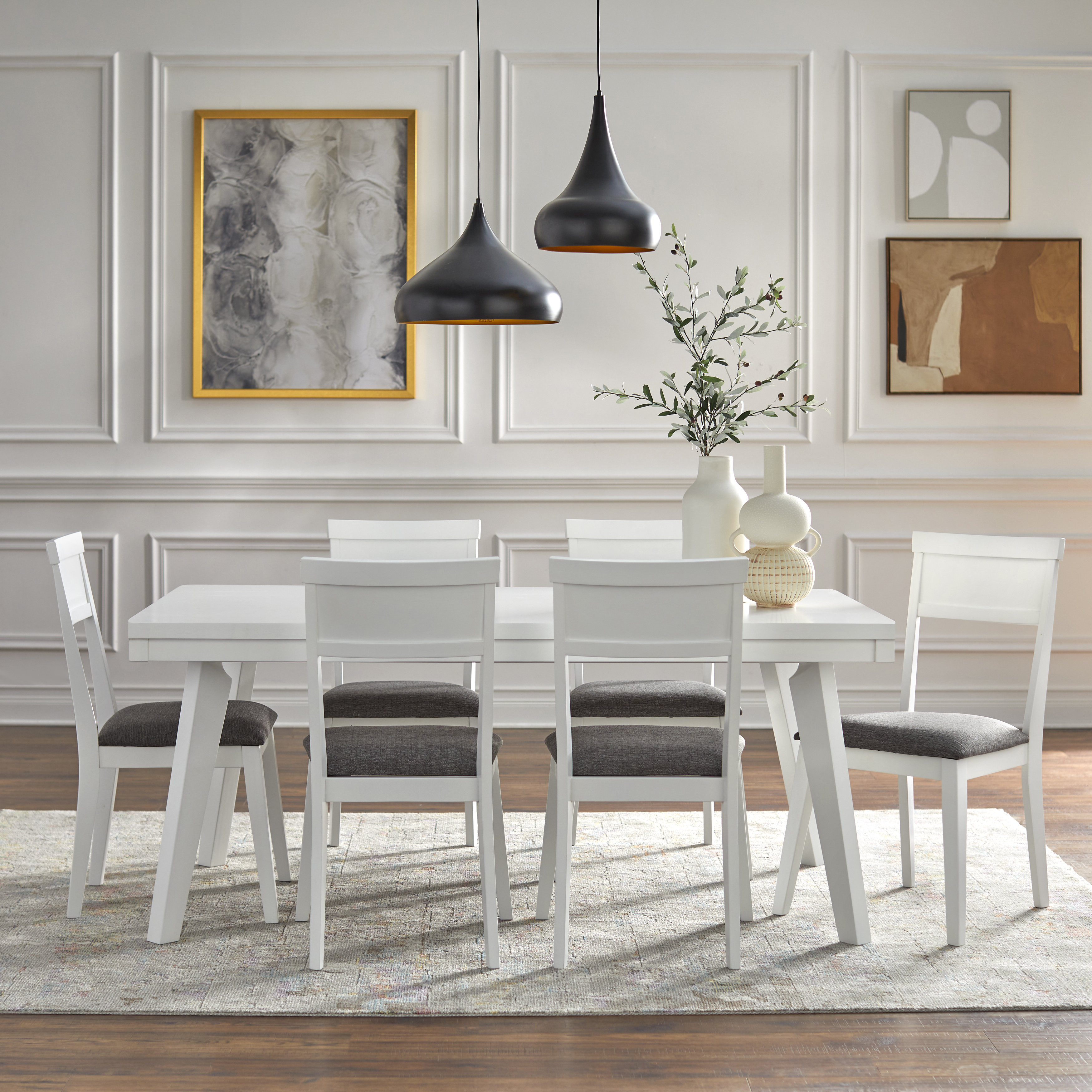 George Oliver Ladwig 6 - Person Dining Set & Reviews | Wayfair