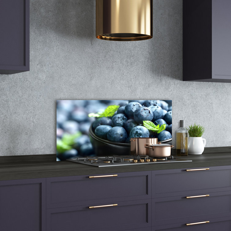 Ebern Designs Locklen 50cm W x 100cm L Glass Peel and Stick Panel ...