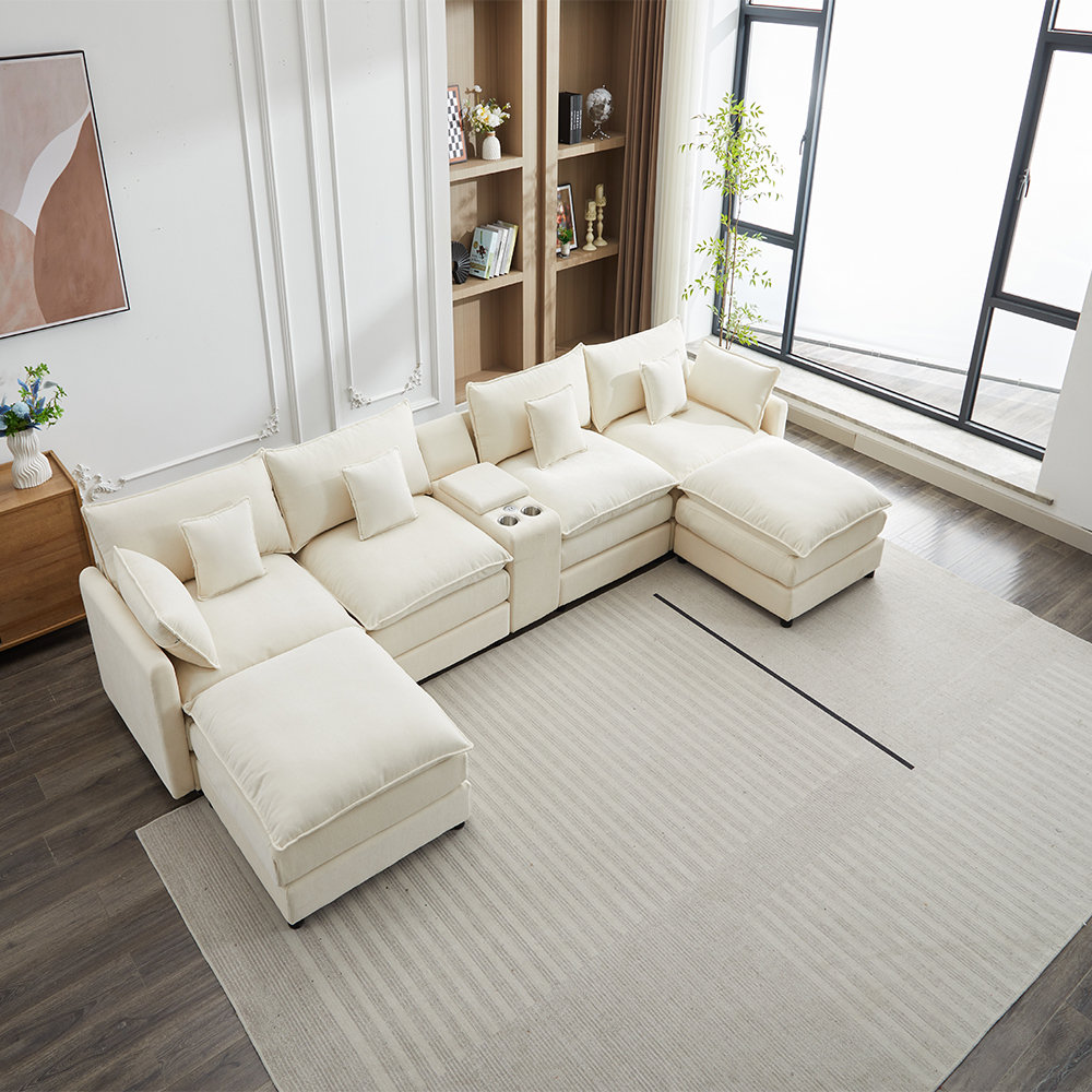 Latitude Run® Baner Upholstered Sectional | Wayfair