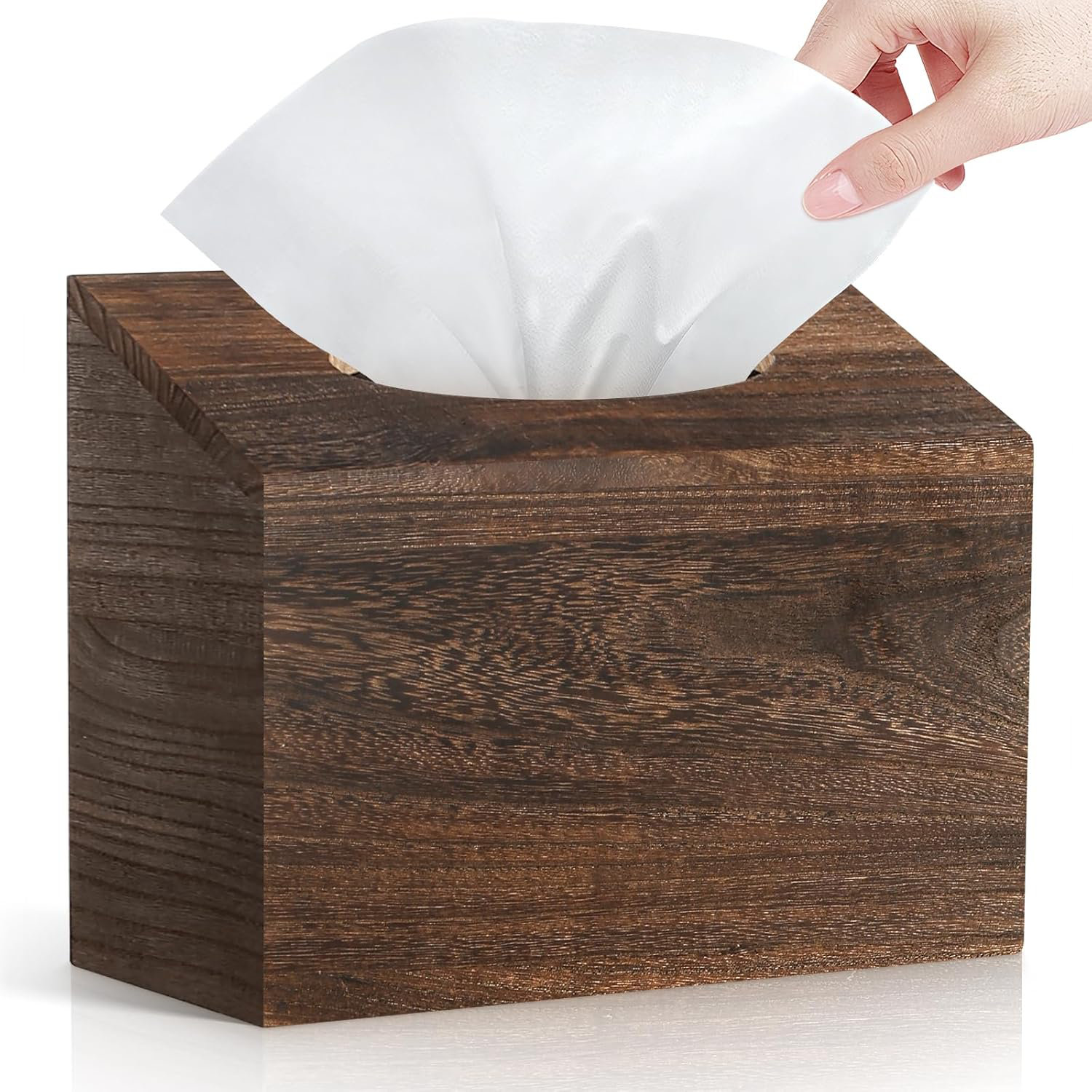 Millwood Pines Hand Towel Box Cover Compatible With Kleenex Disposable ...