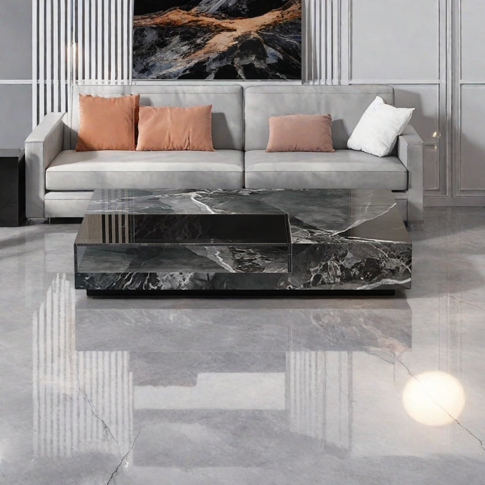 Orren Ellis Italian-style sintered stone coffee table | Wayfair