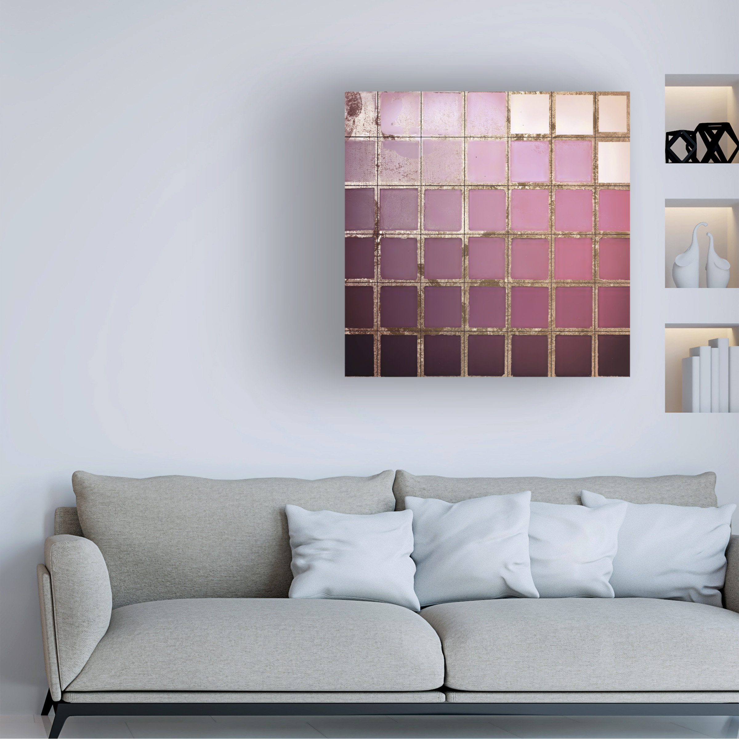 Trademark Fine Art Sasha Color Chart III Canvas Art | Wayfair