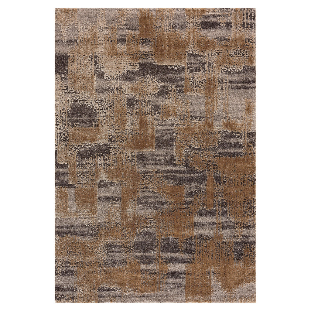 17 Stories Tufted Terracotta Gray/ Tan Area Rug - Wayfair Canada