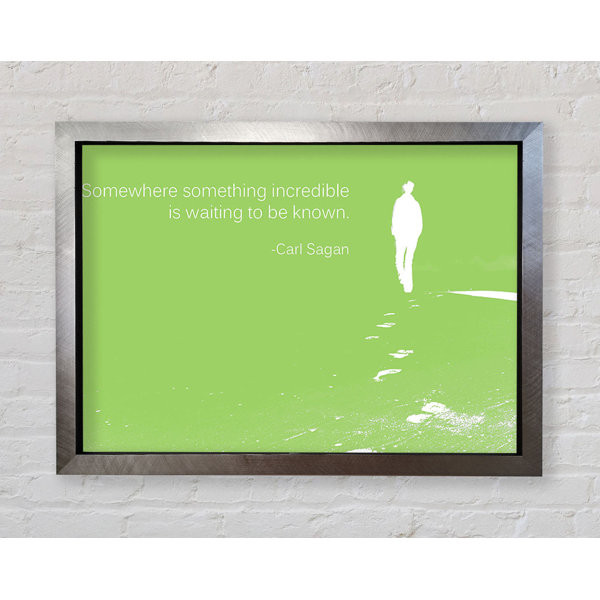 Bright Star Carl Sagan Somewhere Something Lime Green - Single Picture ...