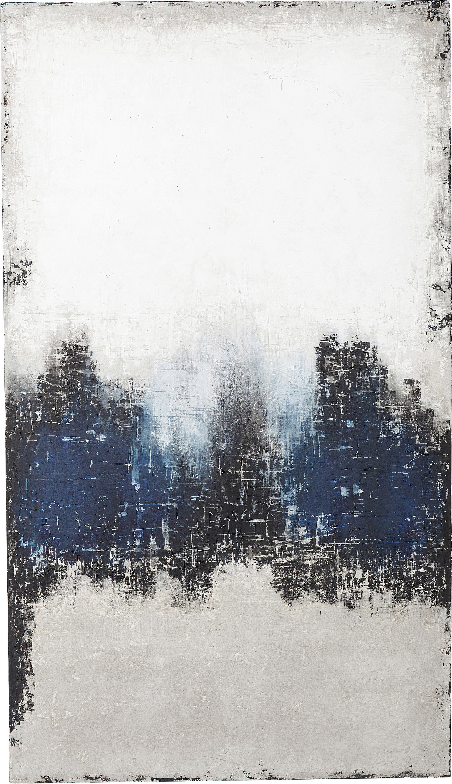 KARE Design Acrylic Painting Abstract Into The Sea 120x210cm | Wayfair ...