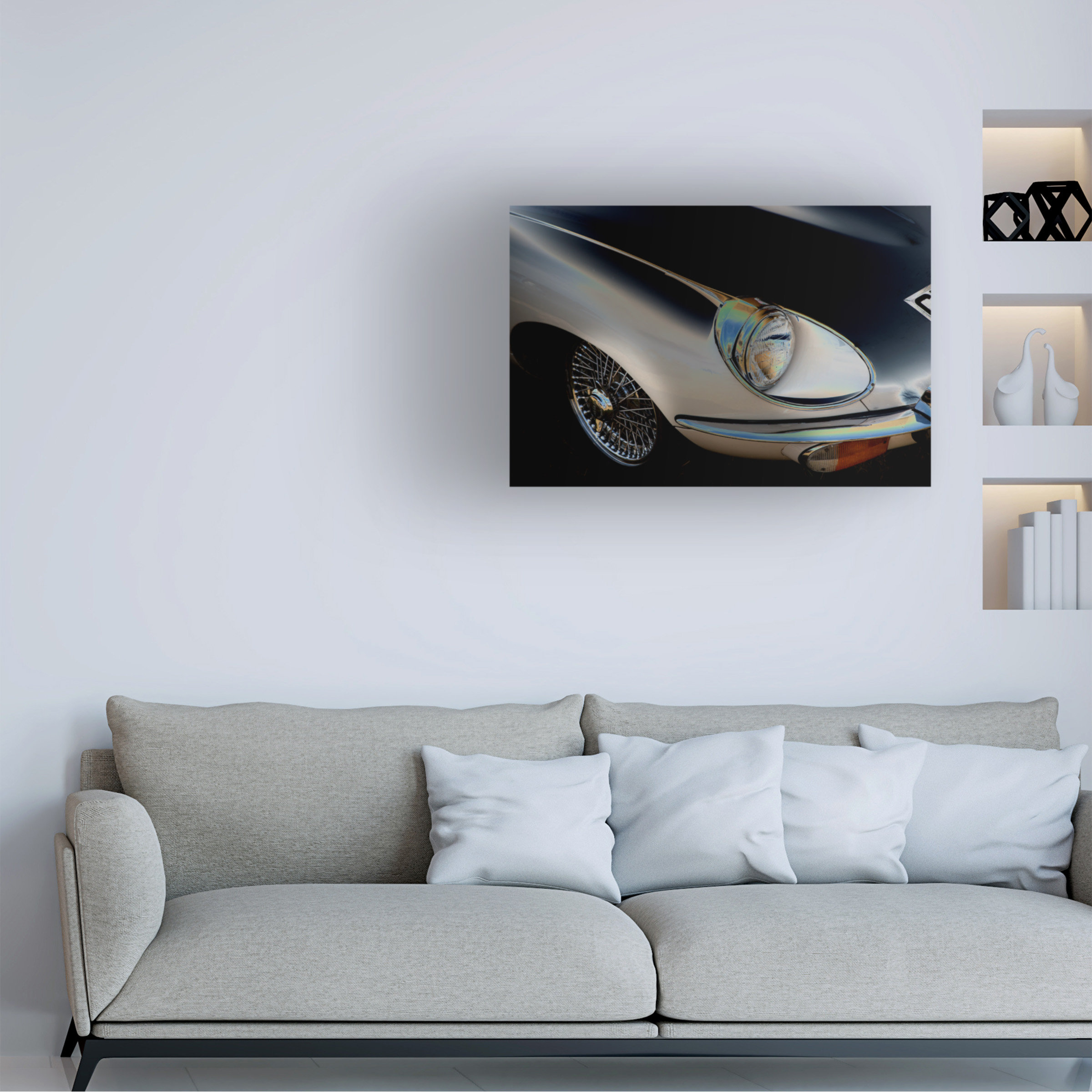17 Stories Symposium Design ''Head Light I'' Canvas Art - Wayfair Canada