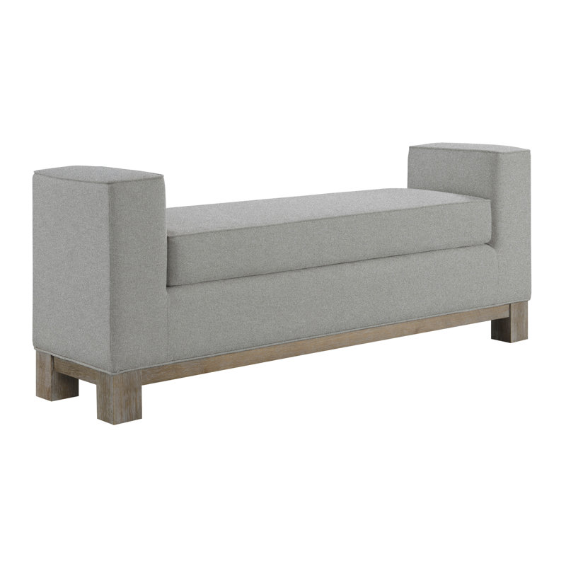 Wade Logan® Basilotto Polyester Upholstered Bench & Reviews | Wayfair
