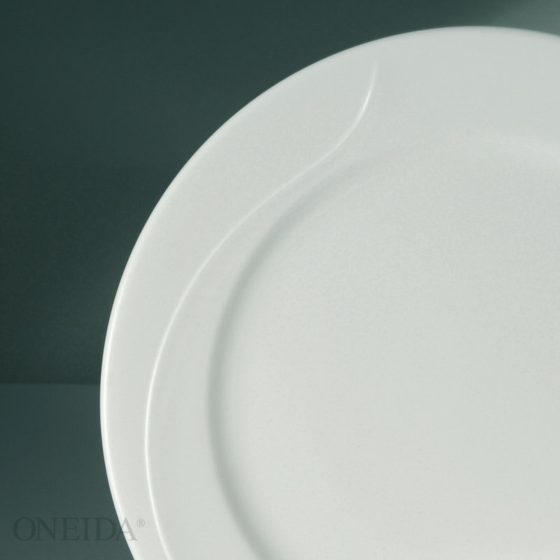 Oneida Eclipse Plates, 9.75", Bone China by Oneida | Wayfair