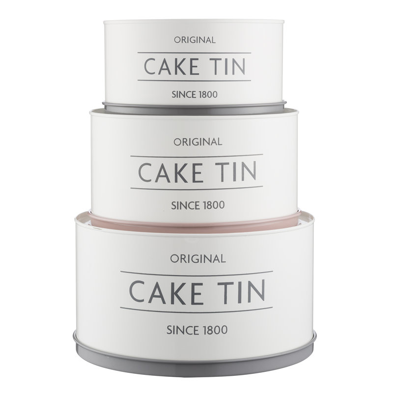 Mason Cash Innovative Kitchen 3 Piece Cake Tin Set & Reviews | Wayfair ...