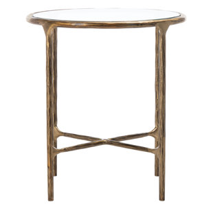 Glass Silver End & Side Tables You'll Love | Wayfair