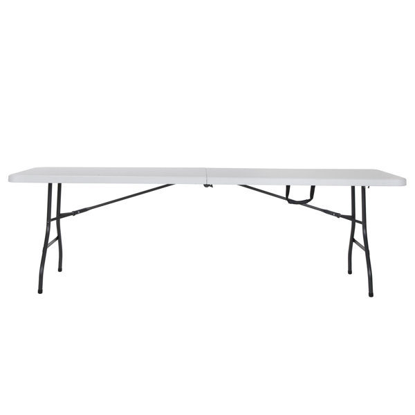COSCO 8 ft. Fold-in-Half Banquet Table with Handle & Reviews | Wayfair