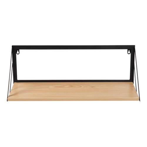 17 Stories Nelah Metal Floating Shelf & Reviews | Wayfair