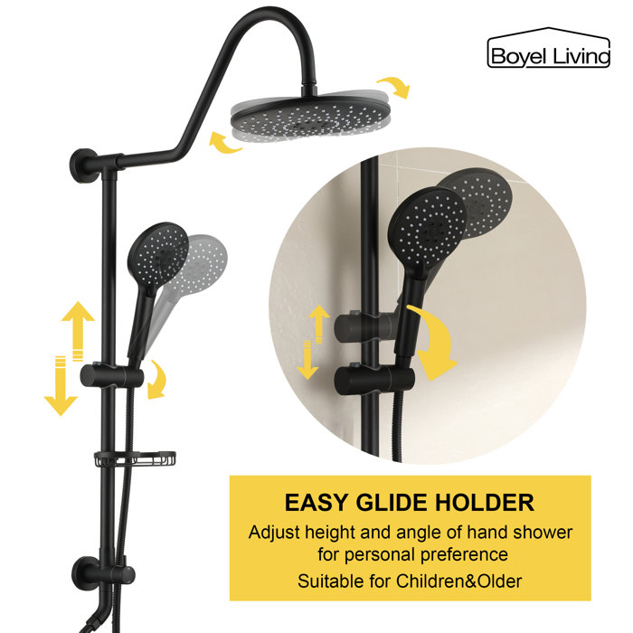 Boyel Living Complete Shower System & Reviews | Wayfair