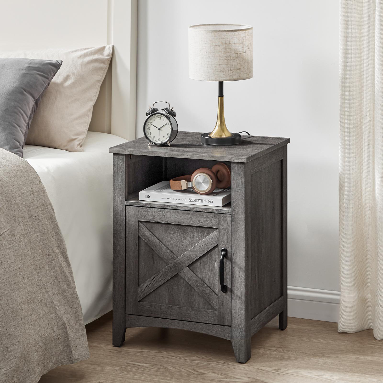 Laurel Foundry Modern Farmhouse® Bauman Farmhouse Nightstand, Bedside ...