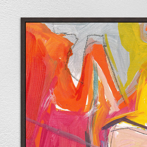 Chelsea Art Studio Kelly O'Neal Abstract 302 Framed On Canvas by Kelly ...