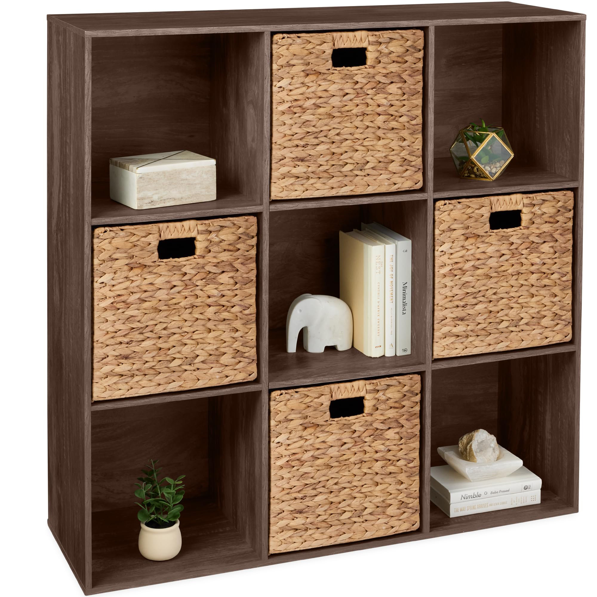 Latitude Run® 9-Cube storage manager, bookshelf opening, bookshelf ...