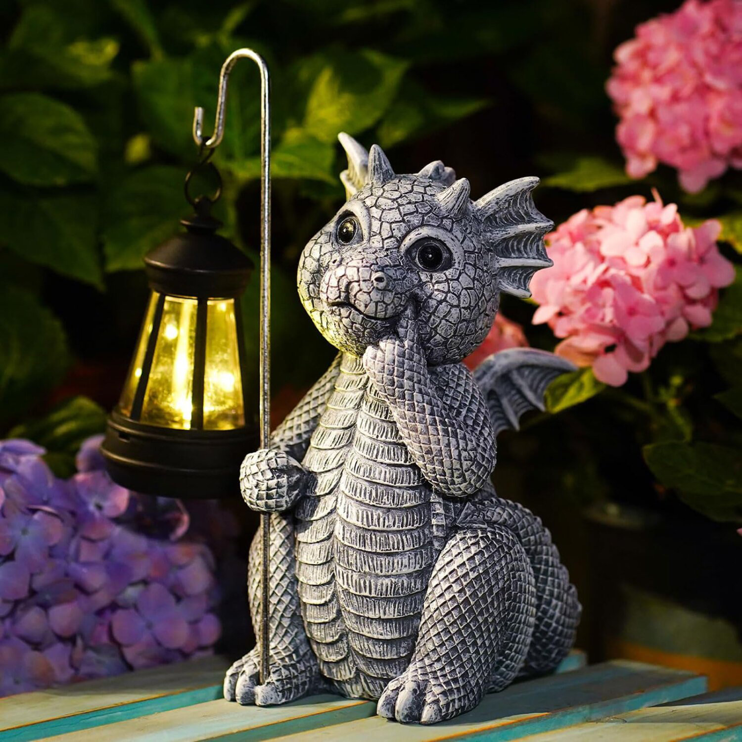 Arlmont & Co. Garden Decor Solar Statues - Wayfair Canada