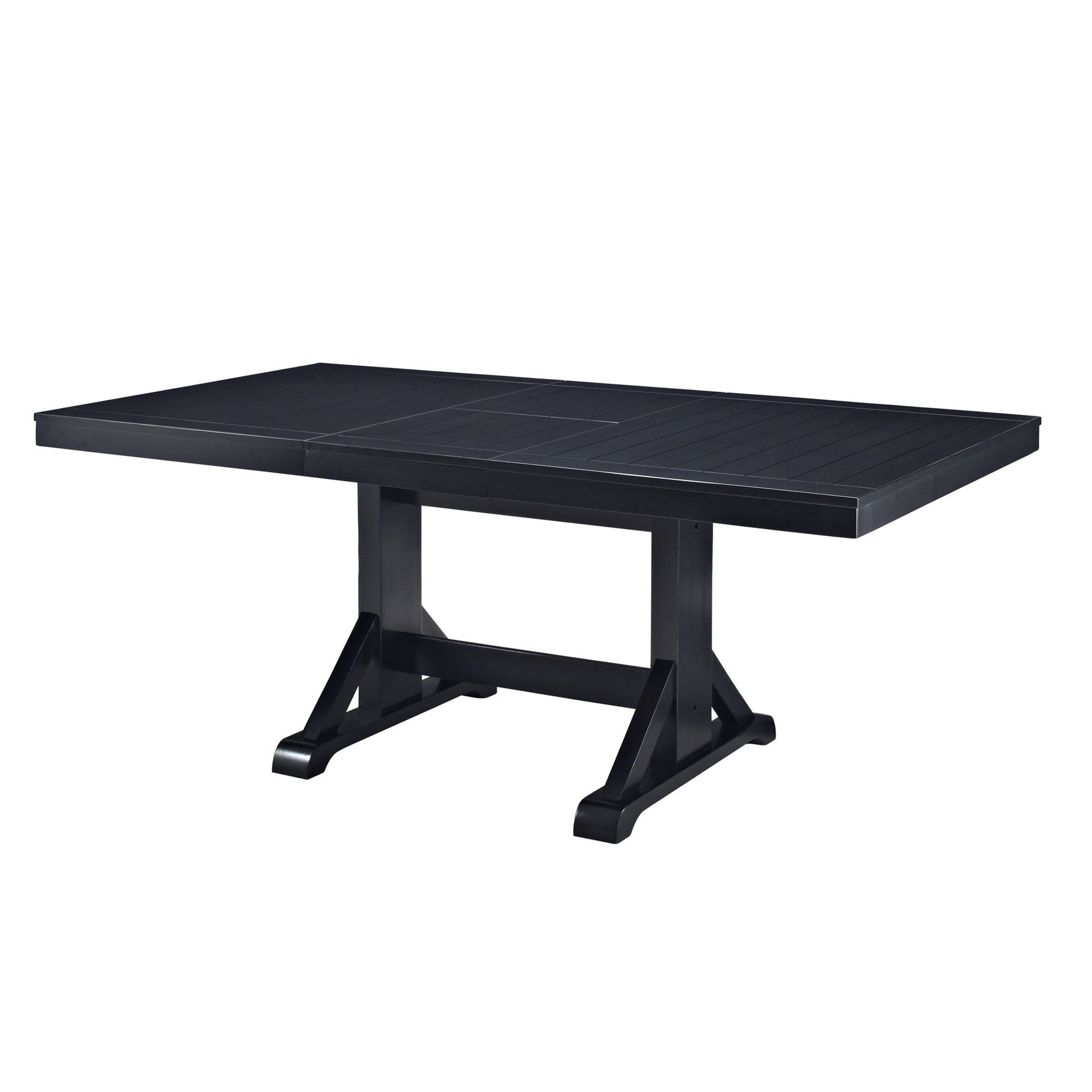 Red Barrel Studio® Classic Extendable Trestle Dining Table | Wayfair