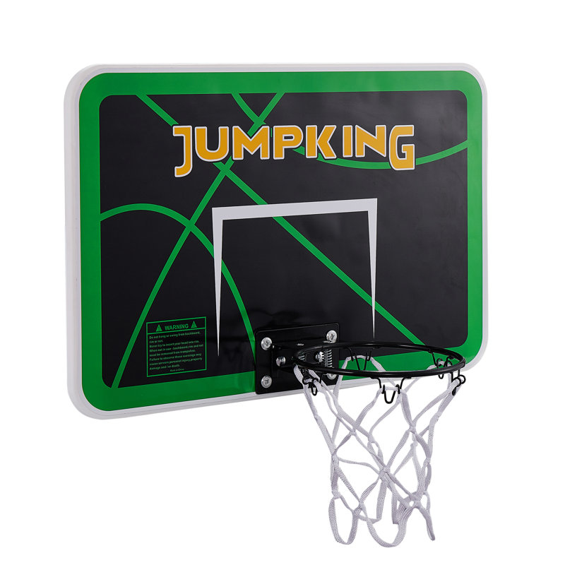 JumpKing Basketball Hoop Breakaway Metal Ring with Goose Neck Pole (fit ...