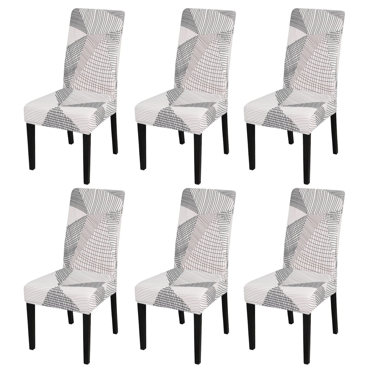 Brayden Studio® Pattern Chair Covers For Dining Room , High Stretch ...