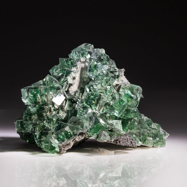 Astro Gallery of Gems Green Fluorite From Yaogangxian Mine, Nanling ...