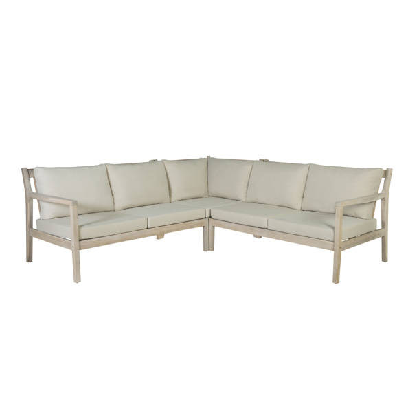 Amina 27'' Outdoor Acacia Chaise Lounge & Reviews | Joss & Main