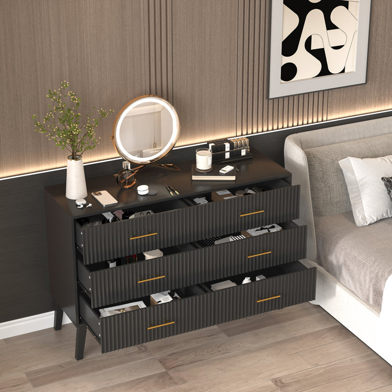 Mercer41 Ruminer 6 - Drawer Dresser & Reviews | Wayfair