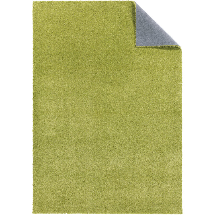 Ebern Designs Miltrud Flatweave Green Rug | Wayfair.co.uk