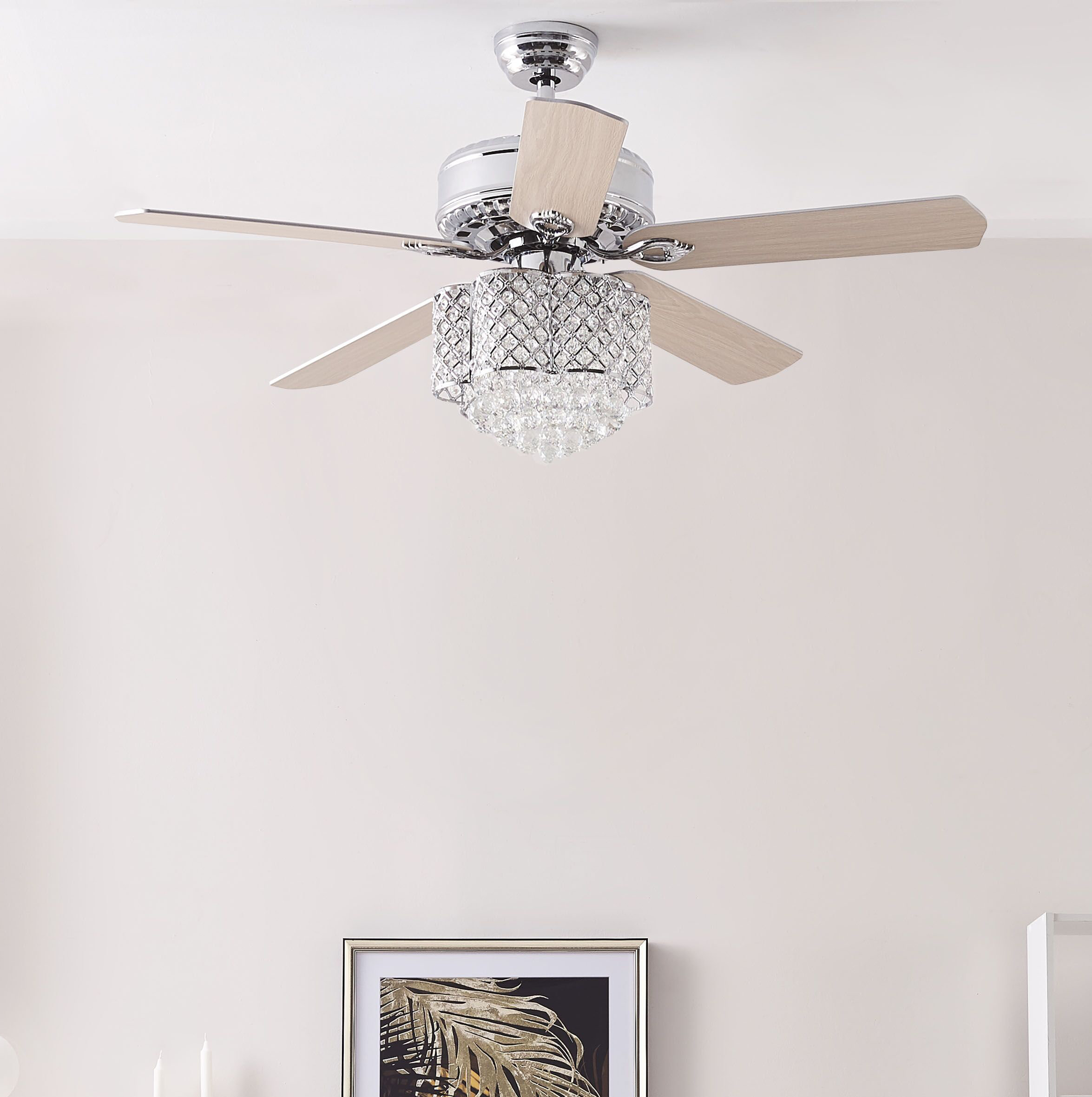 Mercer41 Siena 134cm Ceiling Fan with Light Kit | Wayfair.co.uk