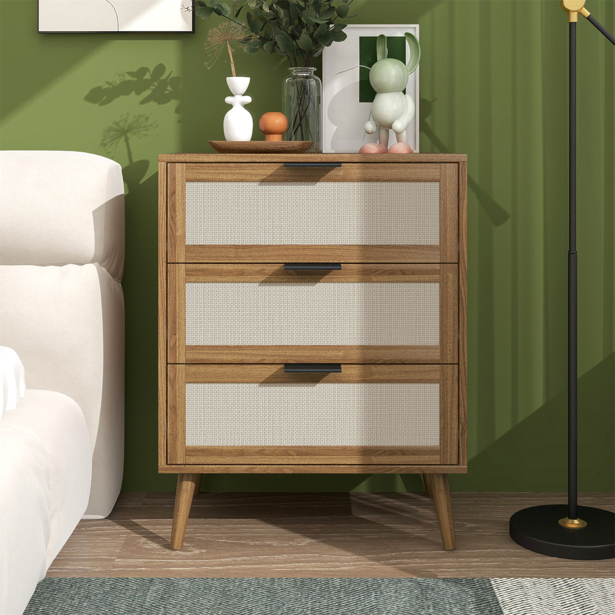 STYLISH 3 Drawer Cabinet, Suitable For Bedroom, Living Room, Study ...