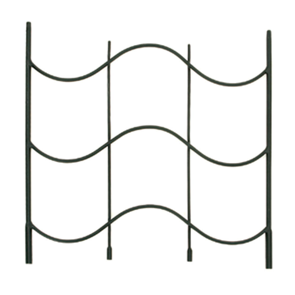 Ebern Designs Jenette Waves Iron Gothic Trellis Extension & Reviews ...