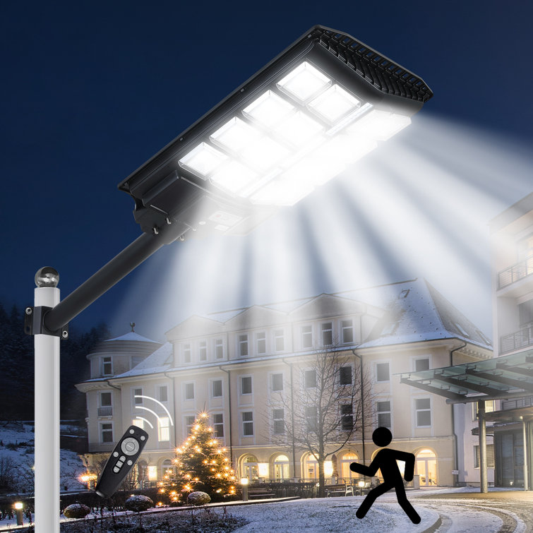 vikrami Smart LED Outdoor Security Area Light with Motion Sensor | Wayfair