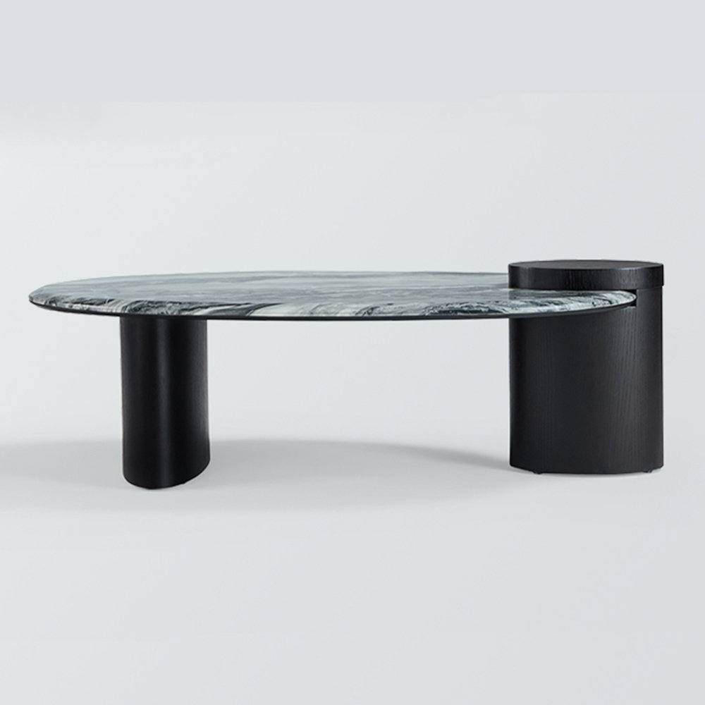Wu's StylishVault Light luxury high sense marble coffee table - Wayfair ...