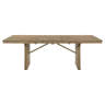 Ivy Bronx Wendland 89-Inch Extension Dining Table Distressed Light ...