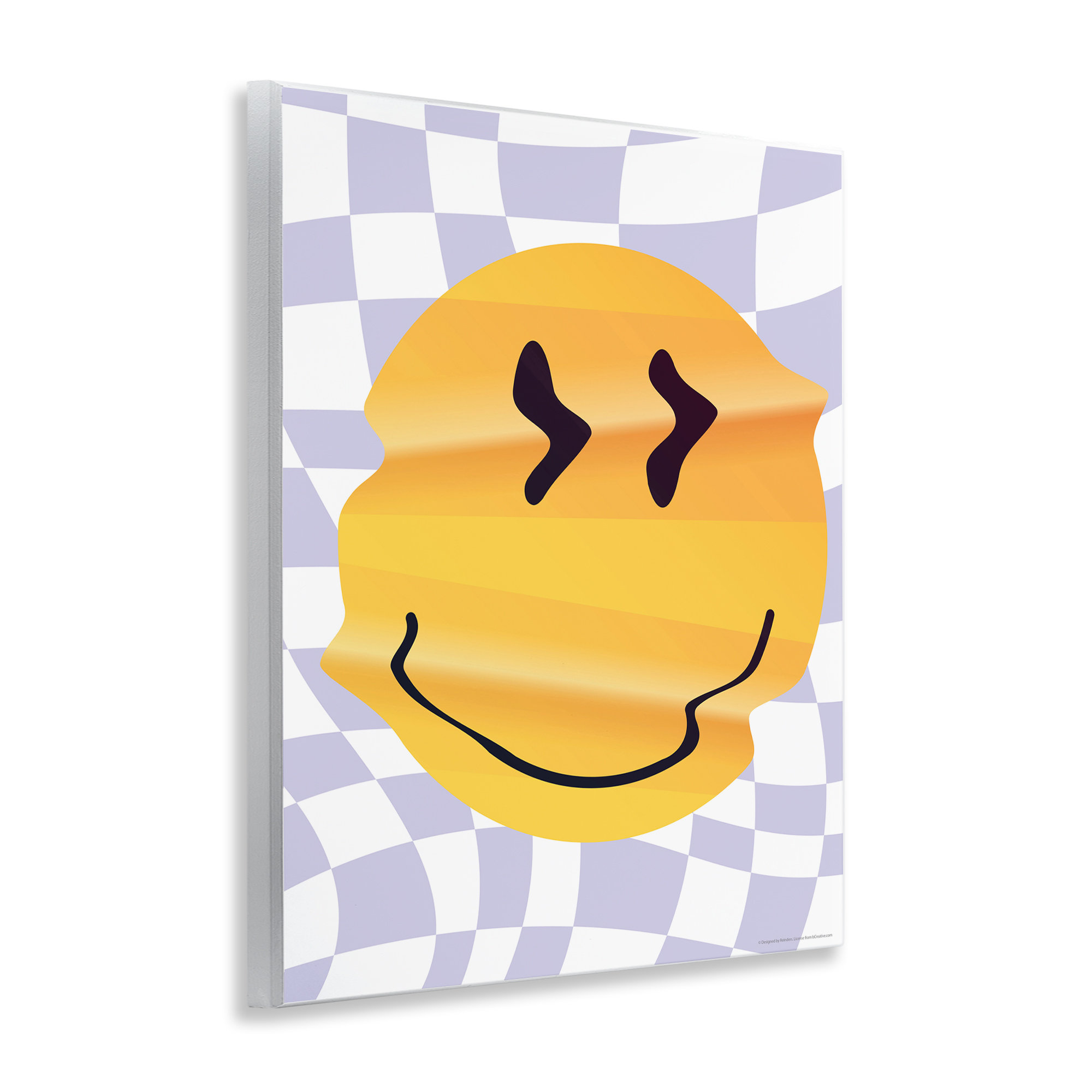 Dakota Fields Wavy Checkered Smile Wall Plaque Art by Reinders | Wayfair