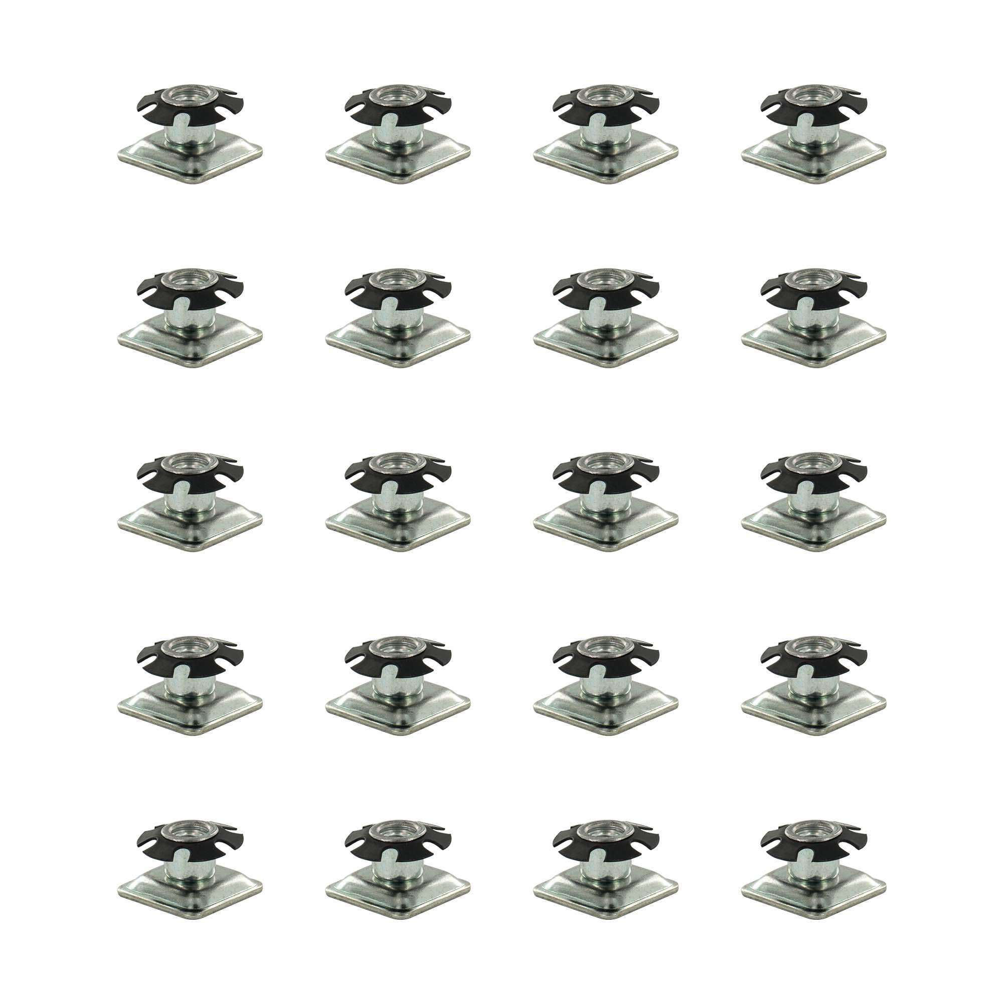 Outwater Industries Metal Threaded Single Star Type Leveler Inserts For ...