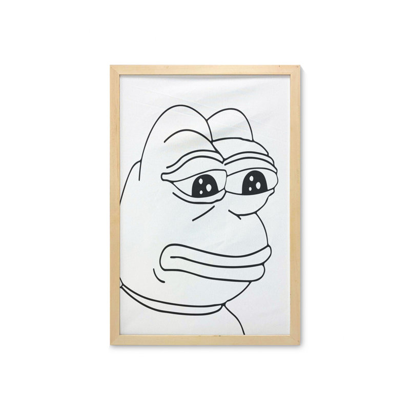 how to draw the meme frog