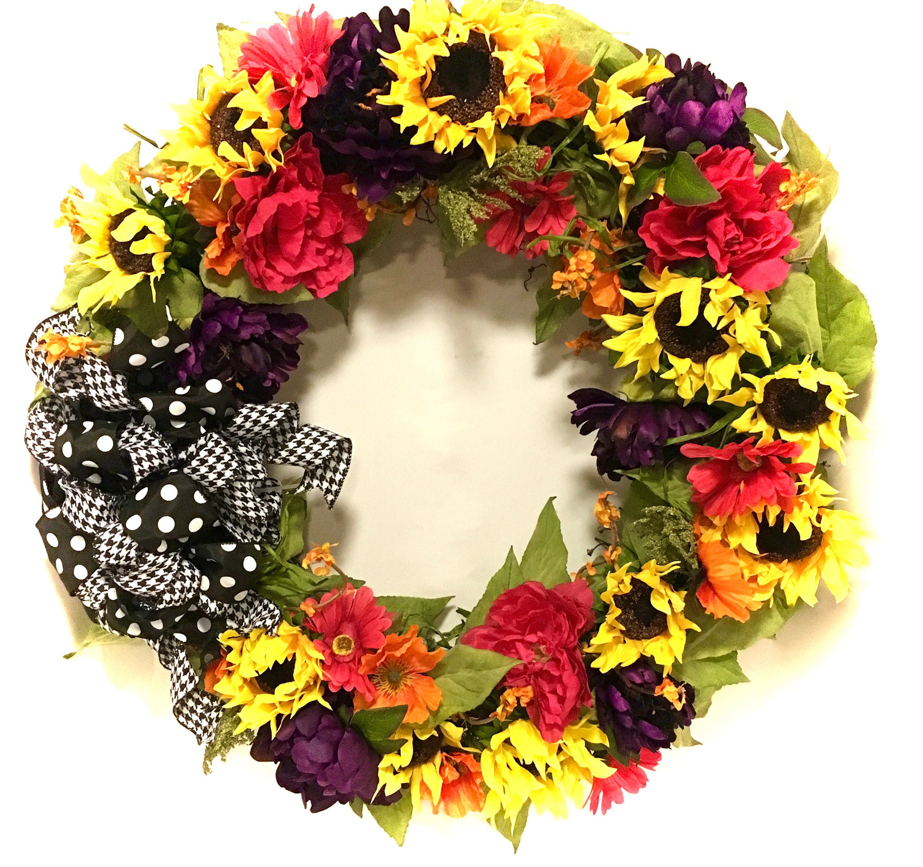 The Holiday Aisle® 30" Silk Wreath | Wayfair
