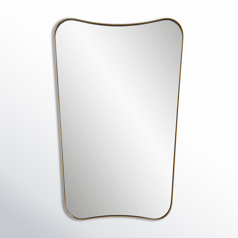 Joss & Main Capra Wavy Metal Wall Mirror & Reviews | Joss & Main