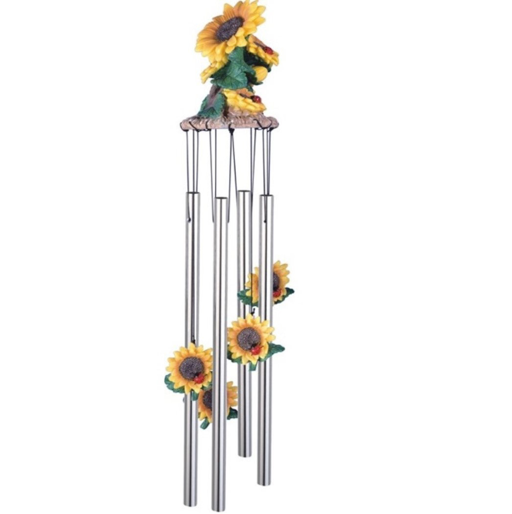 Arlmont & Co. Kriss Plants & Flowers Wind Chime | Wayfair
