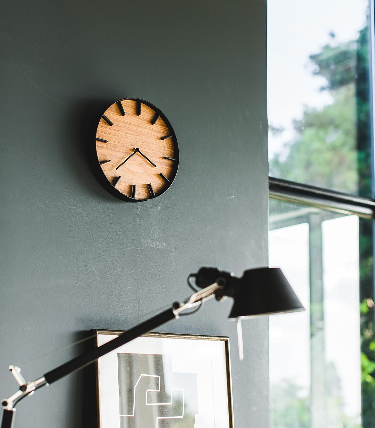 Millwood Pines Metal Wall Clock | Wayfair
