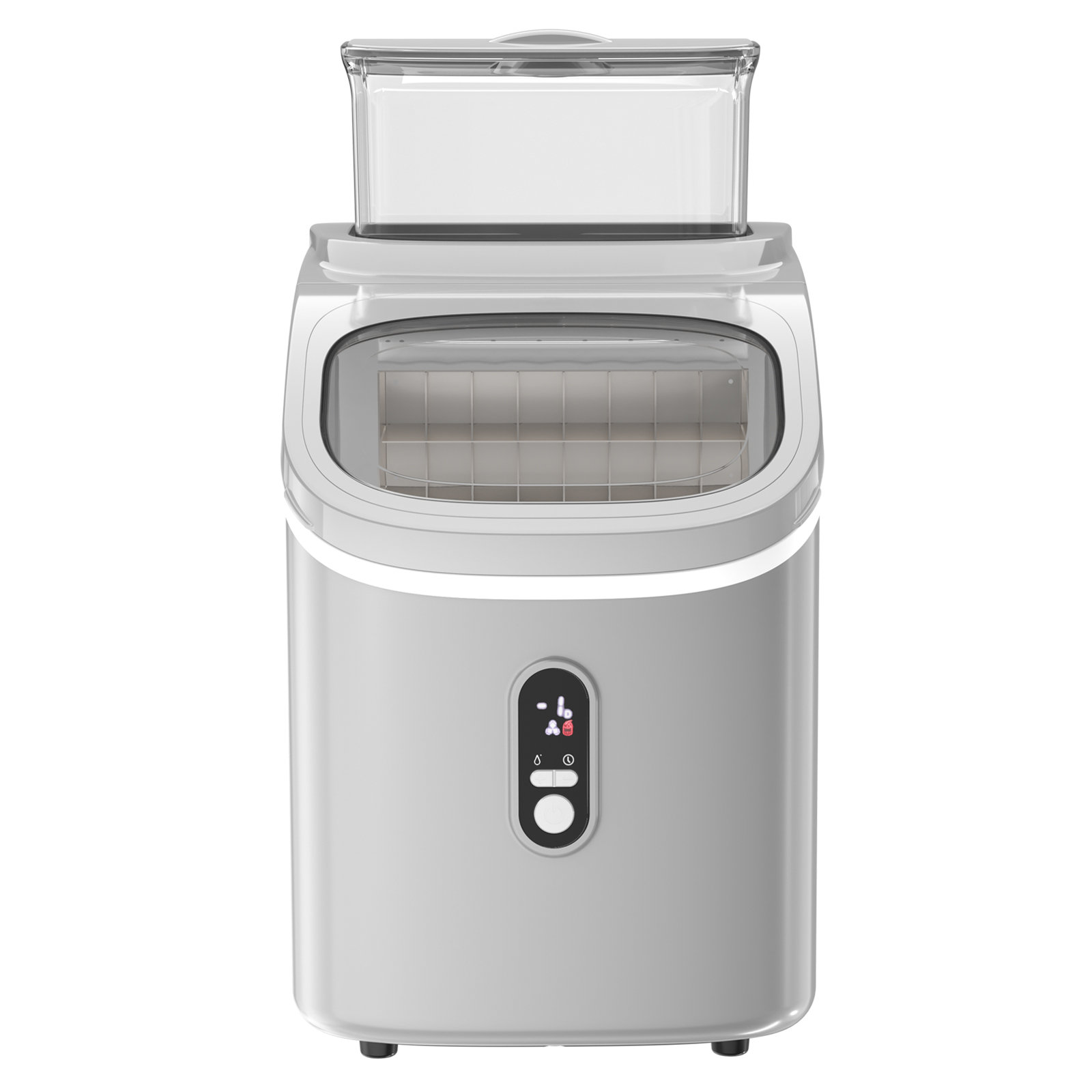 Antarctic Star Nugget Ice Maker Countertop, 26Lbs/Day Pebble Ice Maker ...
