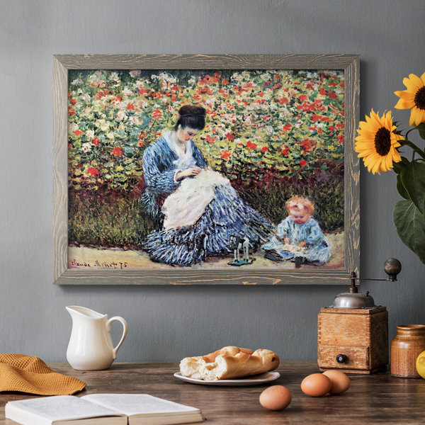 Vault W Artwork Madame Monet And Child By Monet | Wayfair