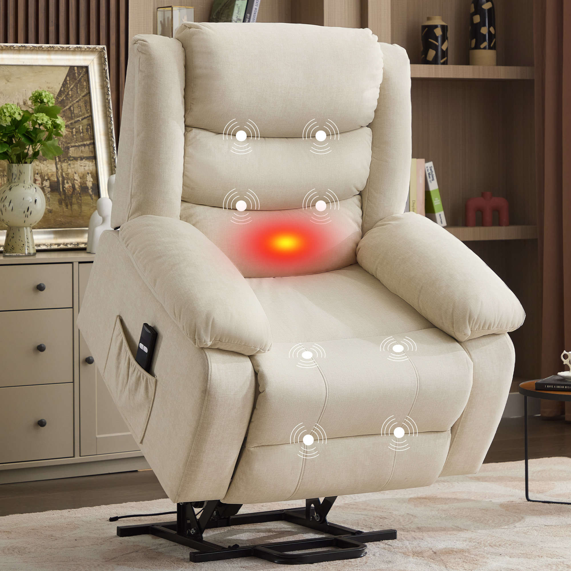 Latitude Run® Power Lift Recliners For The Elderly， Electric Recliner ...