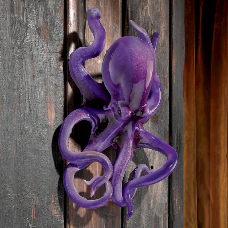 Design Toscano Tenacious Tentacles Octopus Wall Decor & Reviews | Wayfair
