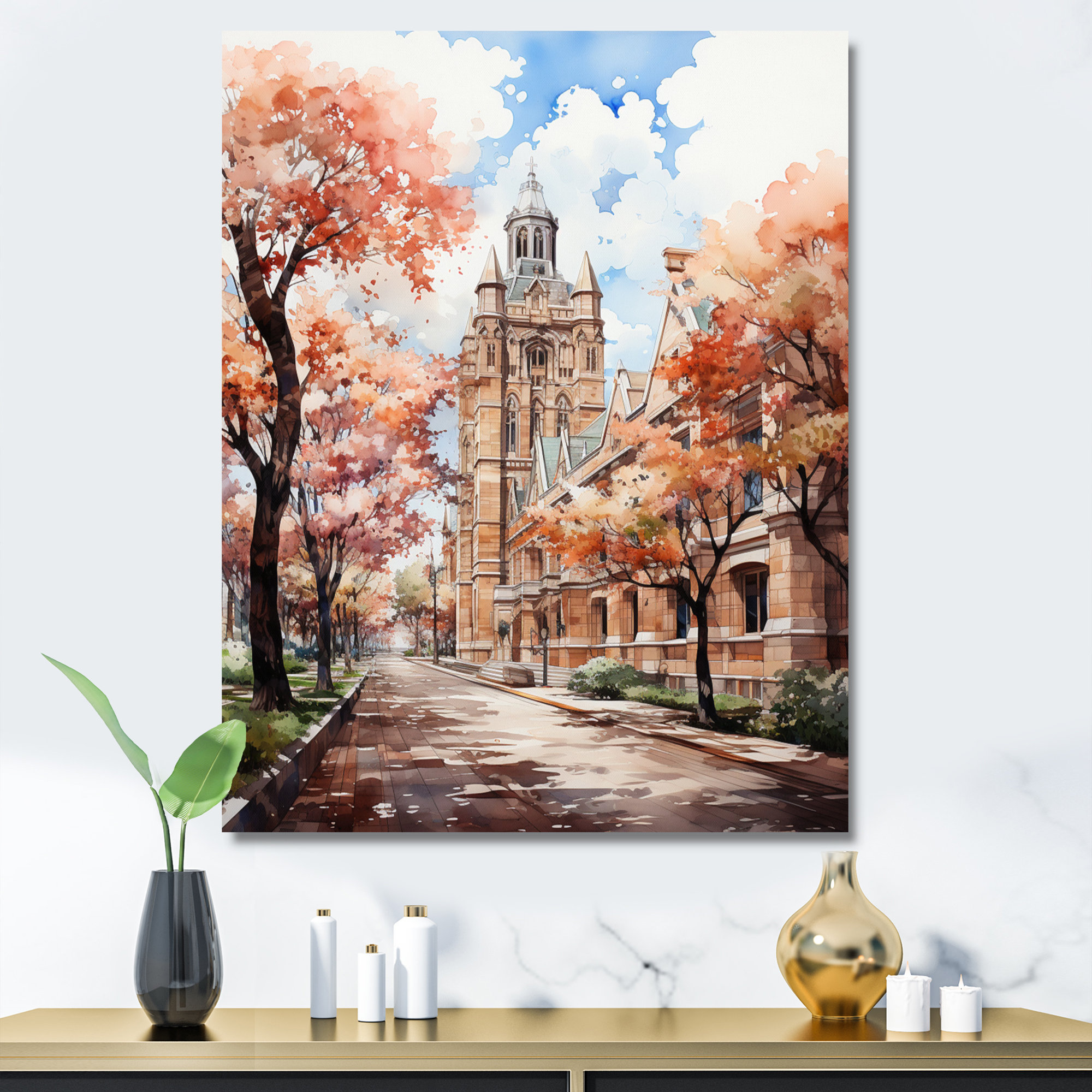 Red Barrel Studio® College University Buildings Academic IV ...