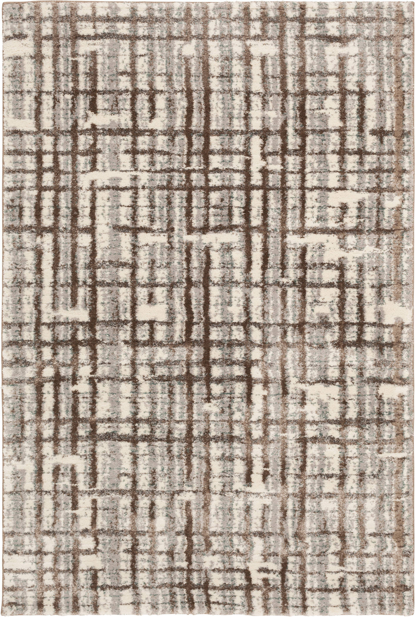 Ivy Bronx Manila Zanetta Brown/multi 5 ft. x 7 ft. 6 in. Plaid Indoor ...