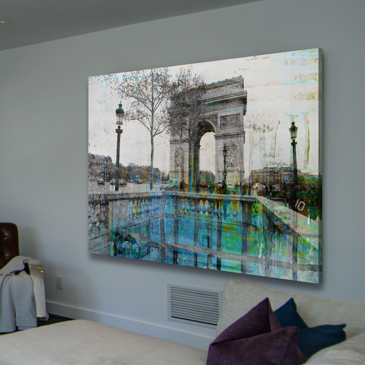 Parvez Taj 'George V' by Parvez Taj Painting Print on Wrapped Canvas ...