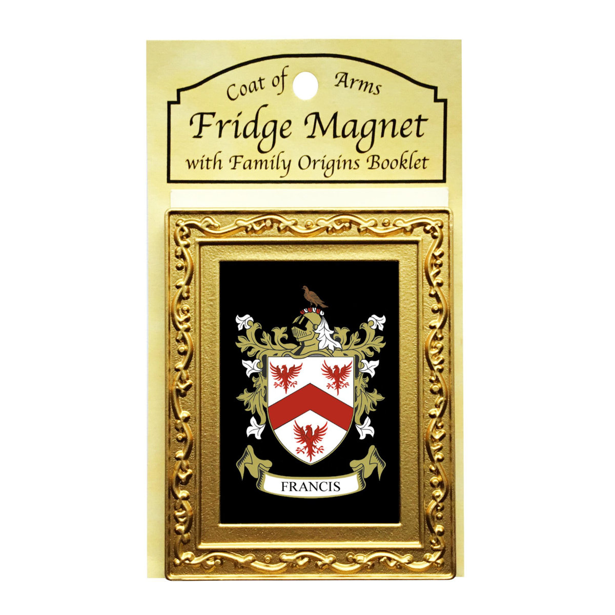 Happy Larry Coat of Arms Magnet - Francis | Wayfair.co.uk