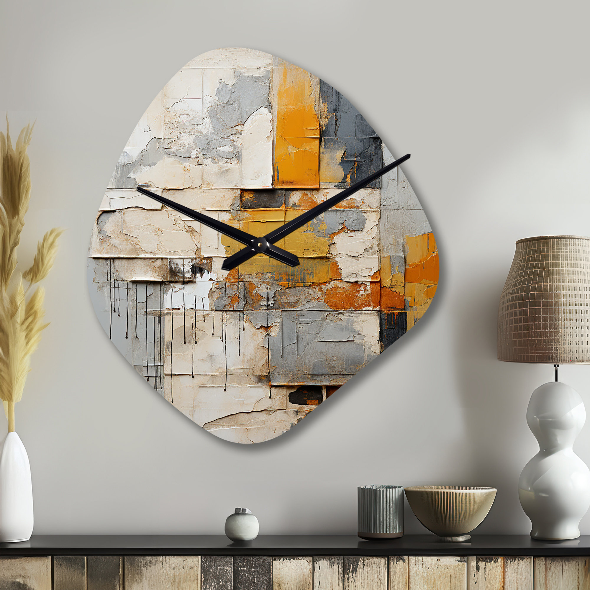 East Urban Home Hargett Abstract Assemblage I - Abstract Collages ...